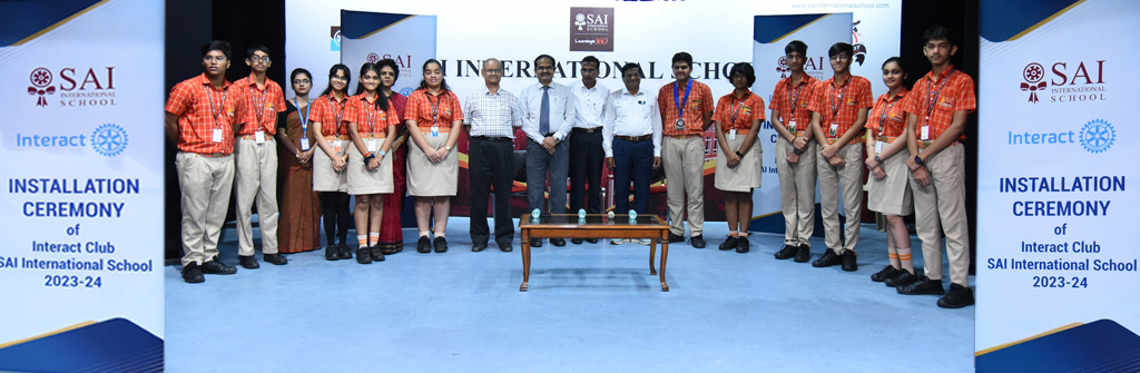 Building a Legacy of Service: Interact Club Induction - SAI GroupSAI Group