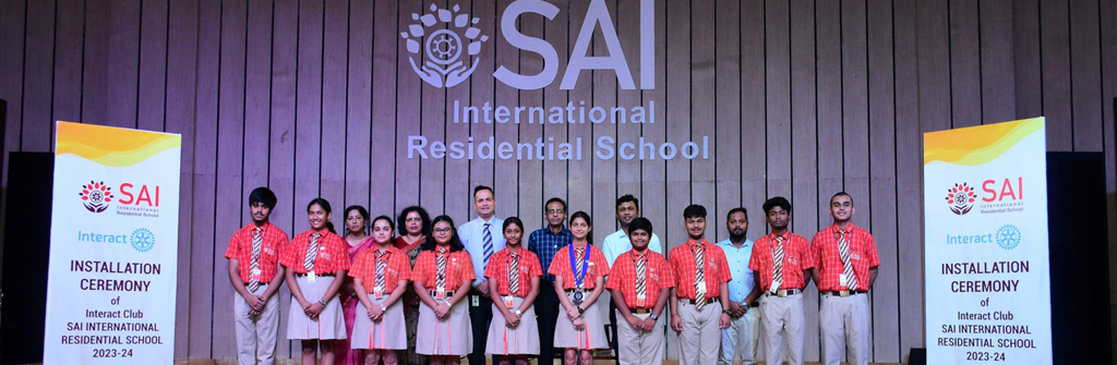 Forging a Legacy of Service: The Interact Club Induction - SAI GroupSAI ...