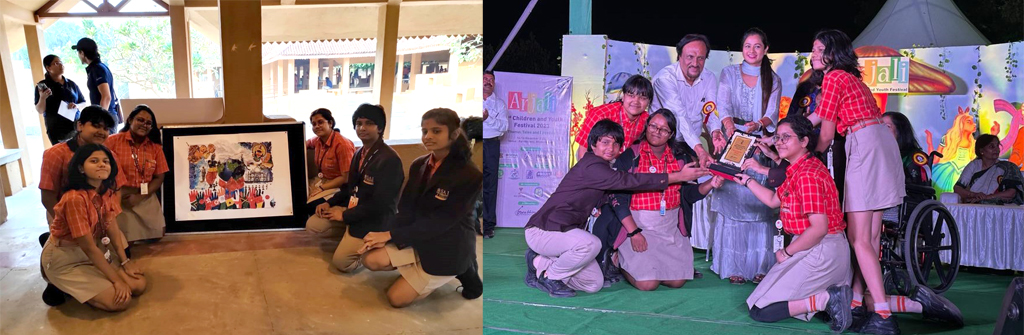 Artistic Excellence in Inter School Collage Competition - SAI GroupSAI ...